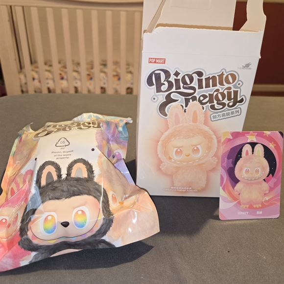 POP MART | Toys | Labubu Big Into Energy Plush Loyalty | Poshmark